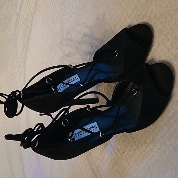 Steve Madden | Shoes | Steve Madden Rayshel Womens High Heels Black ...